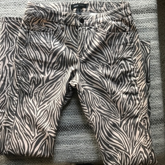 Mango | Pants & Jumpsuits | Animal Print Pants By Mango | Poshmark